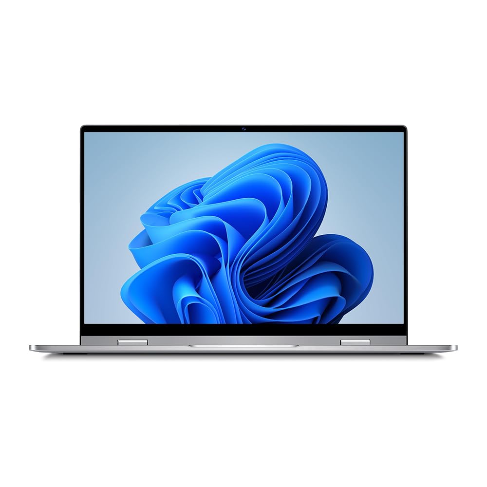 Bmax Laptop 2 in 1 Touchscreen 13.3", 12GB DDR4 RAM 512GB SSD, Intel Celeron N5100 Quad Core Processor(up to 2.8GHz), Thin Metal Body