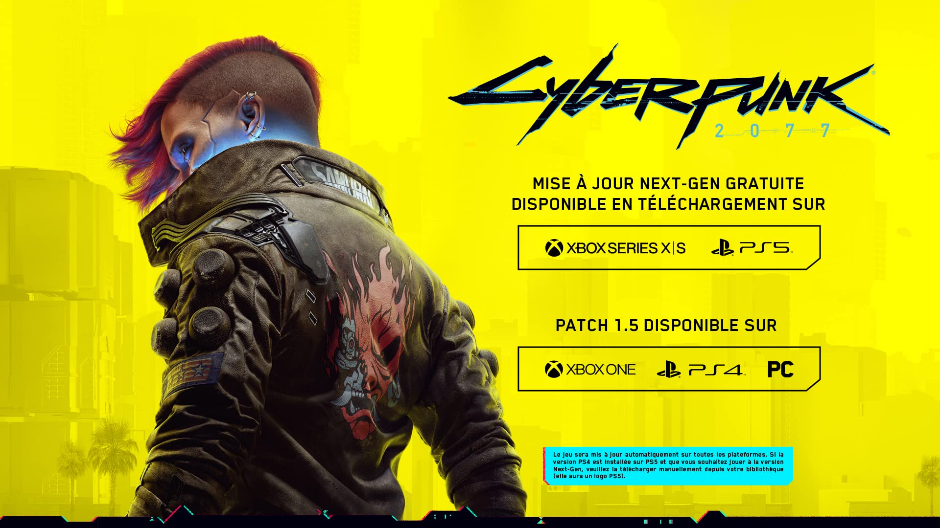JEU Console BANDAI NAMCO Cyberpunk 2077 D-ONE EDT ONE