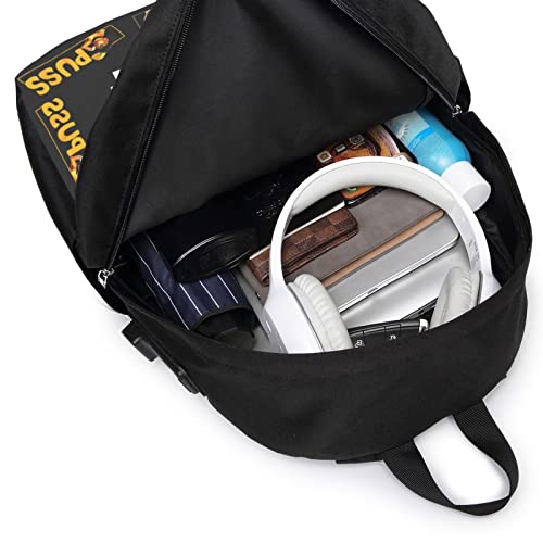Get Out of My Swamp Backpack Girl'S Boy'S Adult'S 17 Inch Double Strap Shoulder School Bookbag Water Resistant Fits Laptop