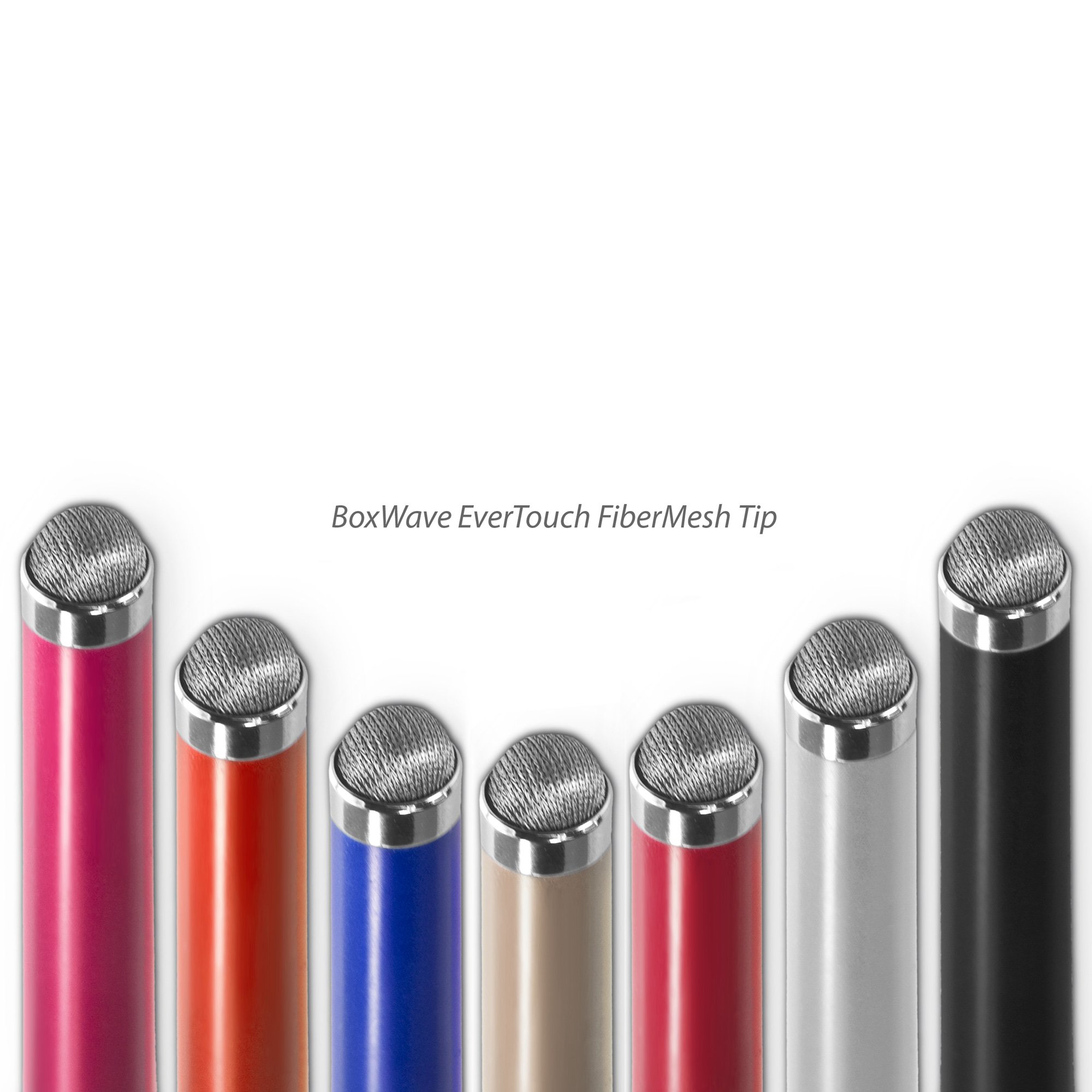 BoxWave Stylus Pen Compatible with CYBEX R Series Total Body ARC Trainer - EverTouch Capacitive Stylus, Fiber Tip Capacitive Stylus Pen for CYBEX R Series Total Body ARC Trainer - Jet Black
