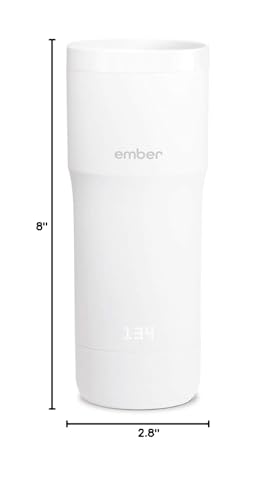Ember Temperature Control Travel Mug, White