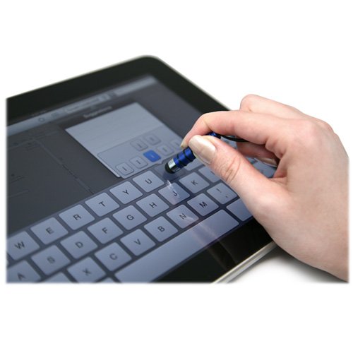 BoxWave Stylus Pen Compatible with Microsoft Surface Duo 2 5G - mini Capacitive Stylus, Small Rubber Tip Capacitive Stylus Pen for Microsoft Surface Duo 2 5G - Jet Black