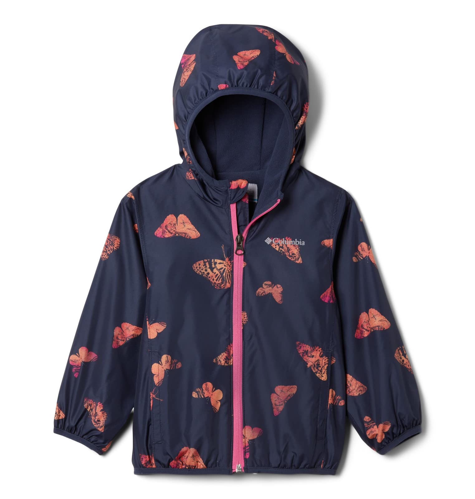 Columbia Baby Mini Pixel Grabber II Wind Jacket, Nocturnal Flutter Wonder, 3/6