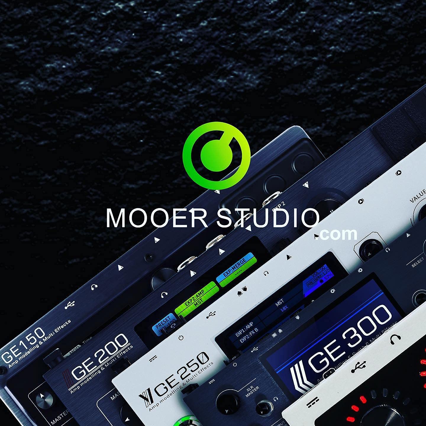 MOOER GE250 Guitar Amp Modelling and Multi Effects Pedal Bundle with Blucoil Cardioid Condenser Studio XLR Microphone, Boom Arm Plus Pop Filter, and 20-FT Balanced XLR Cable