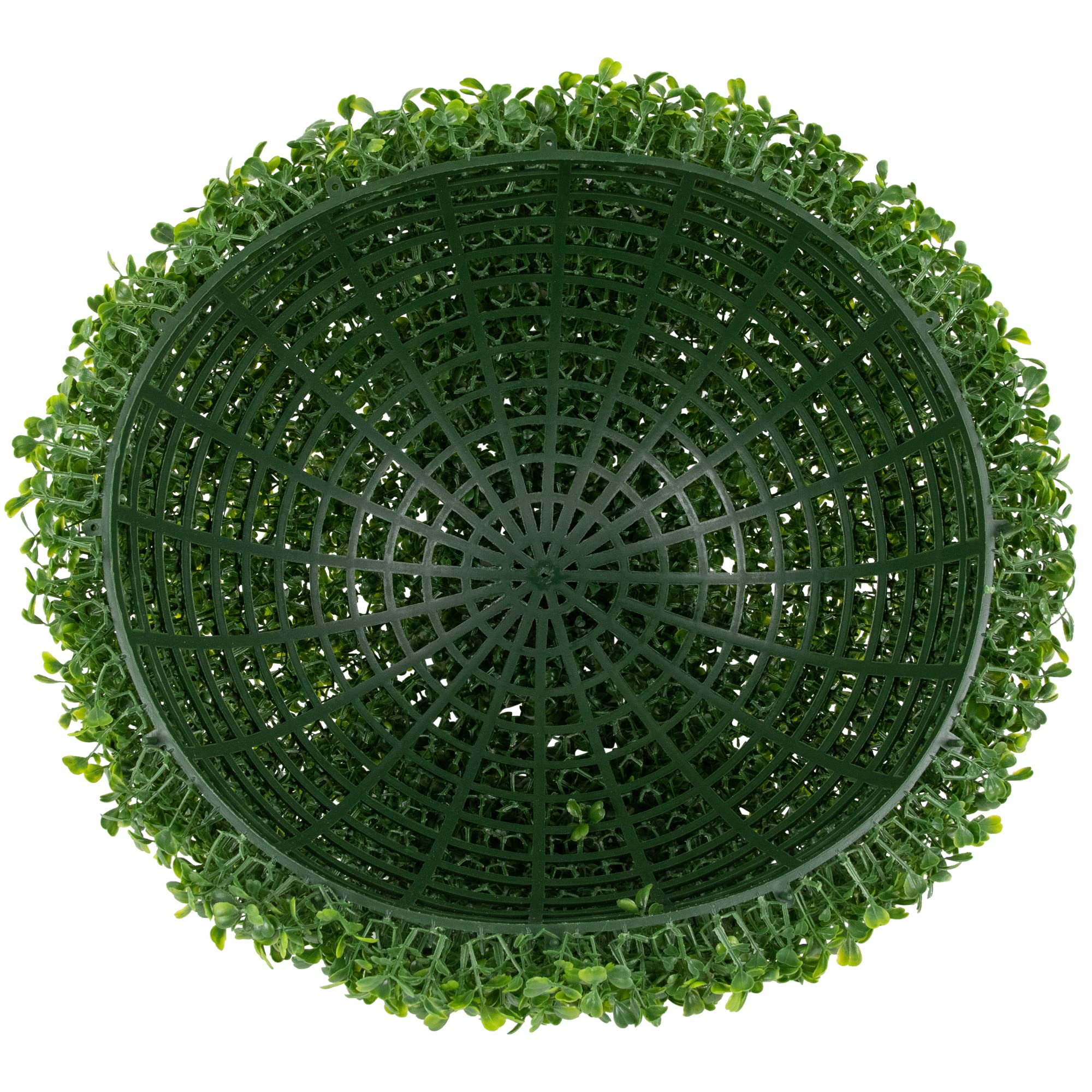 Northlight 19" Green Two Tone Artificial Topiary Boxwood Garden Ball