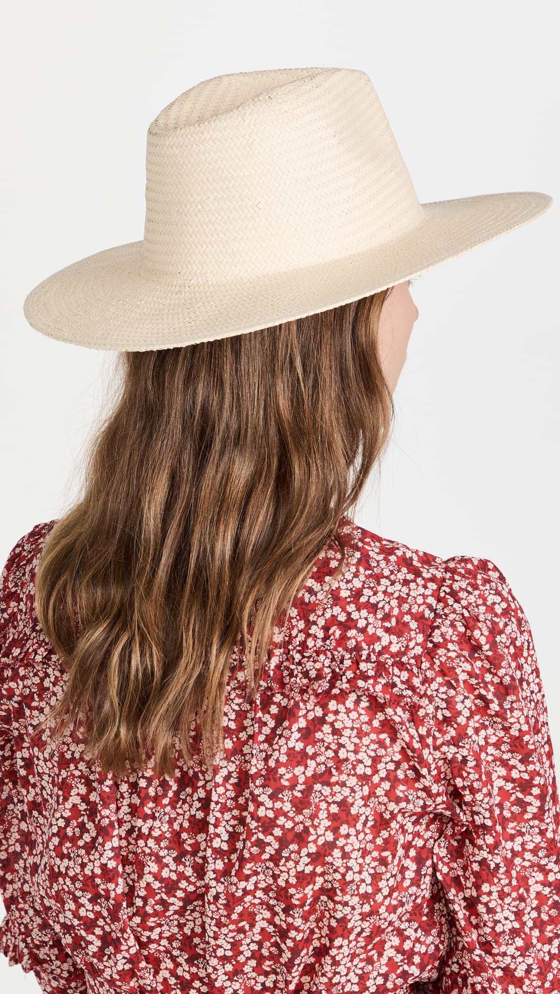 Brixton Women's Seaside Sun Hat, Natural, Tan, Off White, XS-S