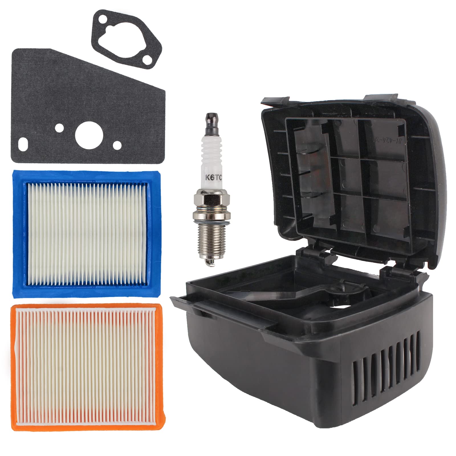 Carbbia 14-743-03-S 14 083 15-S 14-094-32-S Air Filter Cover Air Cleaner Fits XT650 2027 3034 XT675 3076 2075 for MTD 14-083-22 14-096-119-S for Toro 22" Recycler Mower