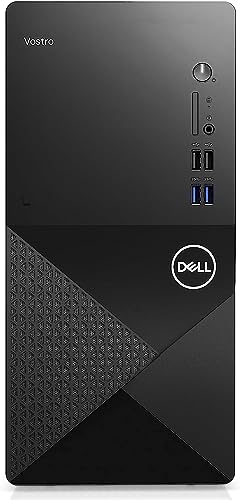 Dell Vostro 3910 Business Desktop Computer, 12th Gen Intel Core i7-12700 Processor, 32GB DDR4 RAM, 512GB NVMe SSD + 1TB HDD, WiFi 6, DVD-RW, Display Port, HDMI, SD Card Reader, Windows 11 Pro, Black