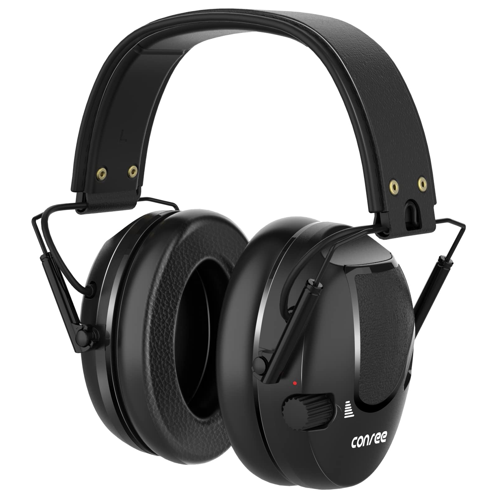conree Shooting Ear Protection, Electronic Noise Cancelling Ear Muffs Hearing Protection, Sound Amplification Earmuffs Hearing Protector for Shooting Range, Hunting.
