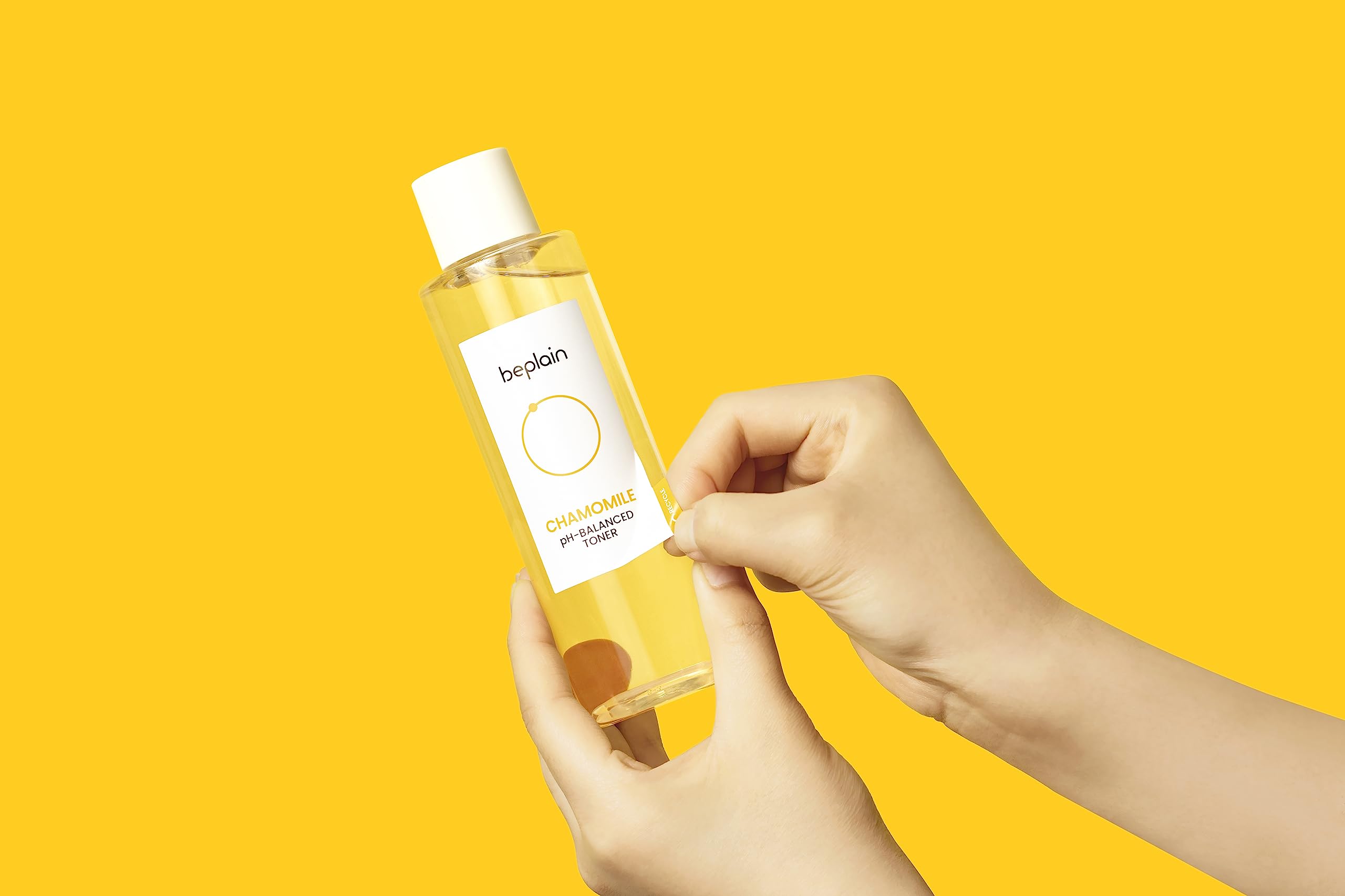 beplain Chamomile pH-Balanced Toner 6.4 fl oz | Natural Fragrance-Free Acne Toner for Face | Pore Refining & Blemish-reducing Face Toner | Korean Face Toner | k-Beauty