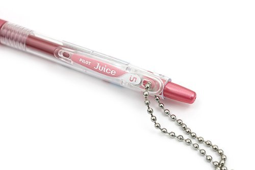 Pilot Juice 0.5mm Color Gel Ink Ballpoint Pen, Metallic Pink (LJU-10EF-MP)