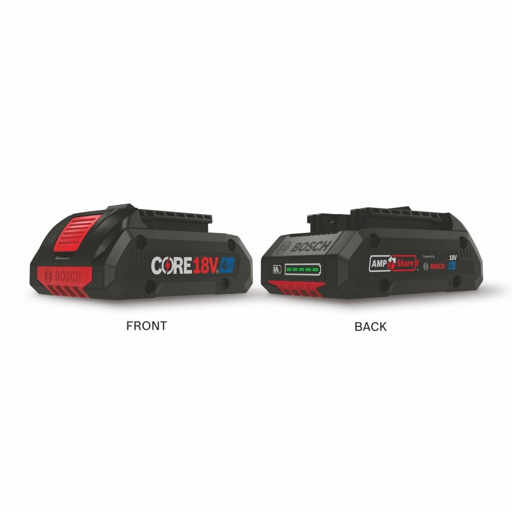 BOSCH GXS18V-11N25 CORE18V Starter Kit - (2) 4.0 Batteries & Charger