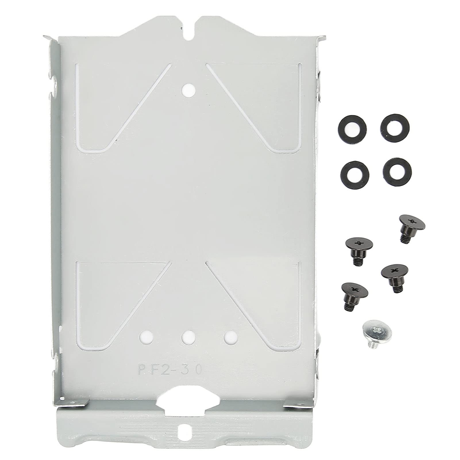 Console Hard Disk Drive Holder, Heat Dissipation Metal Game HDD Tray Replacement Screw Installation for PS4 1200