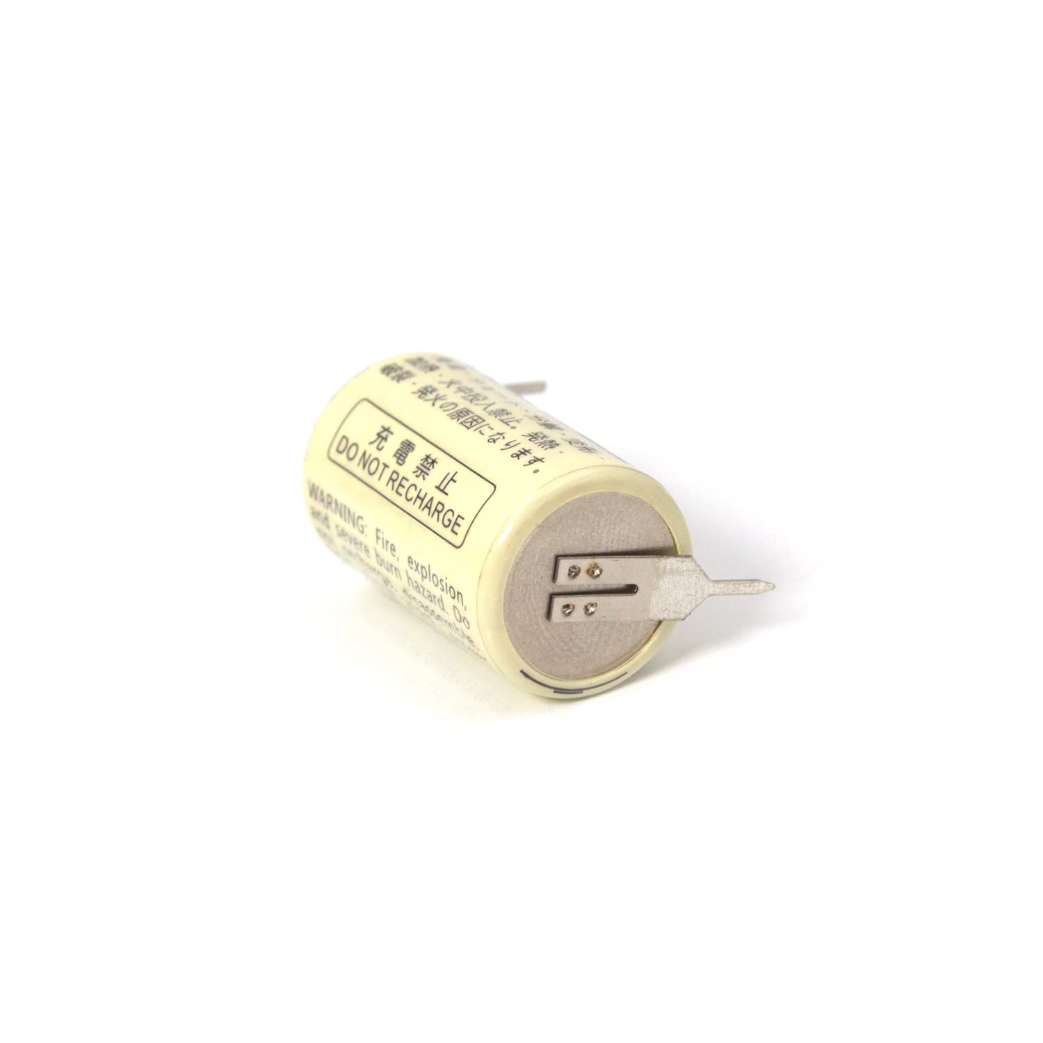 Coonyard (2-Pack) CR14250SE-FT 3-Pin PLC Lithium Battery 3V 850mAh 1/2 AA, Replacment for FDK/Sanyo CR14250SE, 1755-BAT, CR1/2AA, 1/2AA, CR14250, CR14250SET, 1/2R6, 1/2UM3, 1/2ER6