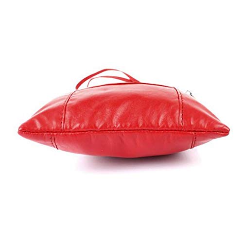 Marcellino Astrid Women's Crossbody Bag … (Red)