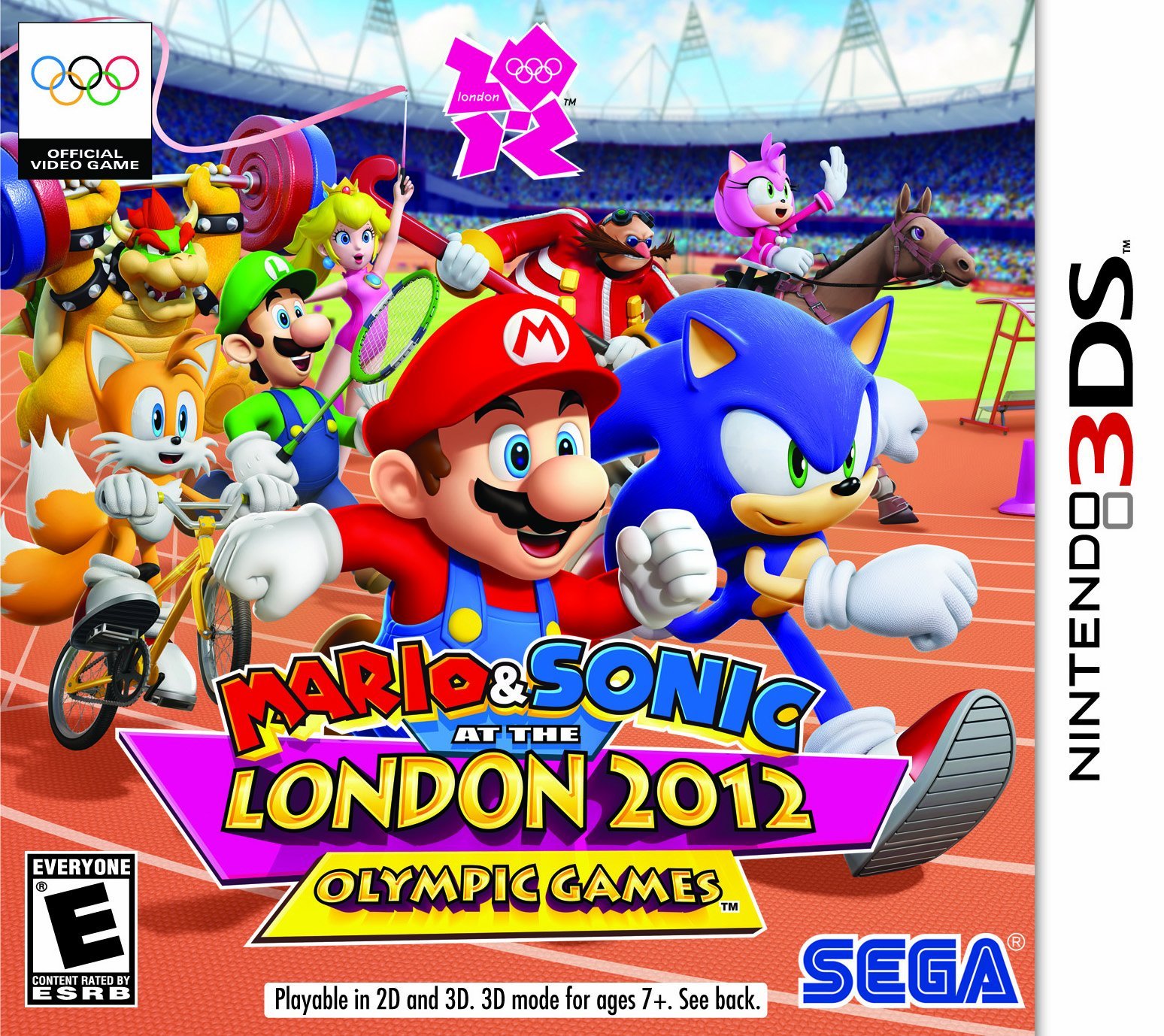 Mario & Sonic at the London 2012 Olympic Games, Nintendo 3DS (Renewed)