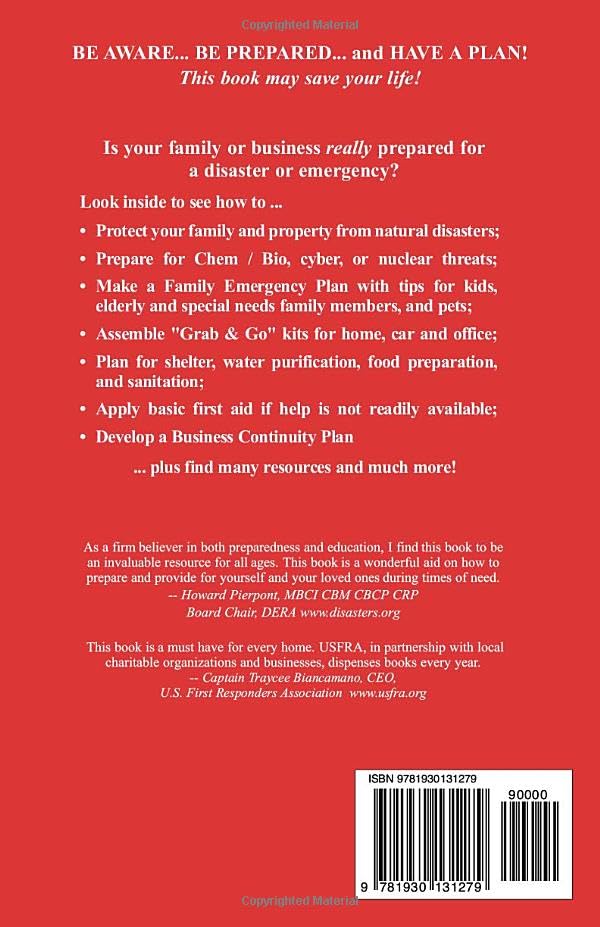 IT'S A DISASTER! ...and what are YOU gonna do about it?: A Disaster Preparedness, Prevention and Basic First Aid Manual