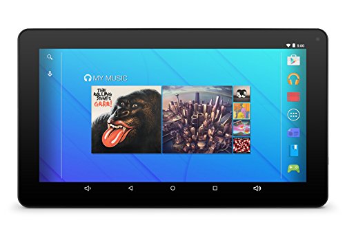 Ematic 10-inch Android 5.1 (Lollipop), Quad-Core 16GB Tablet with Keyboard Folio Case and Headphones, Purple