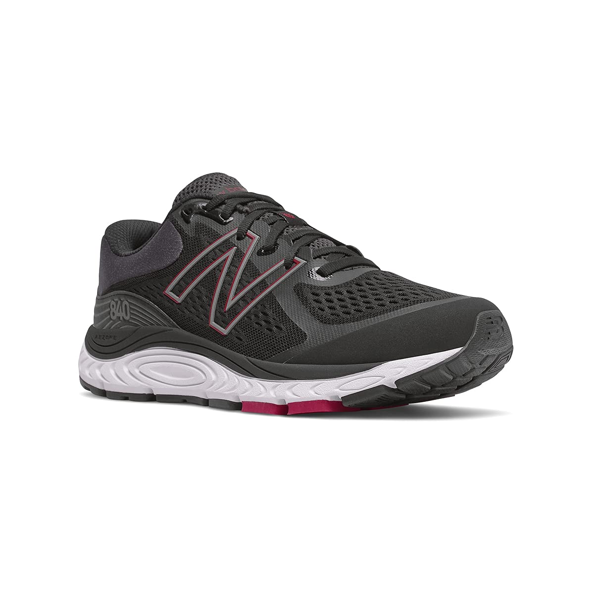 New Balance Men's M840BR5 Running Shoe, Black/Horizon, 12 Wide