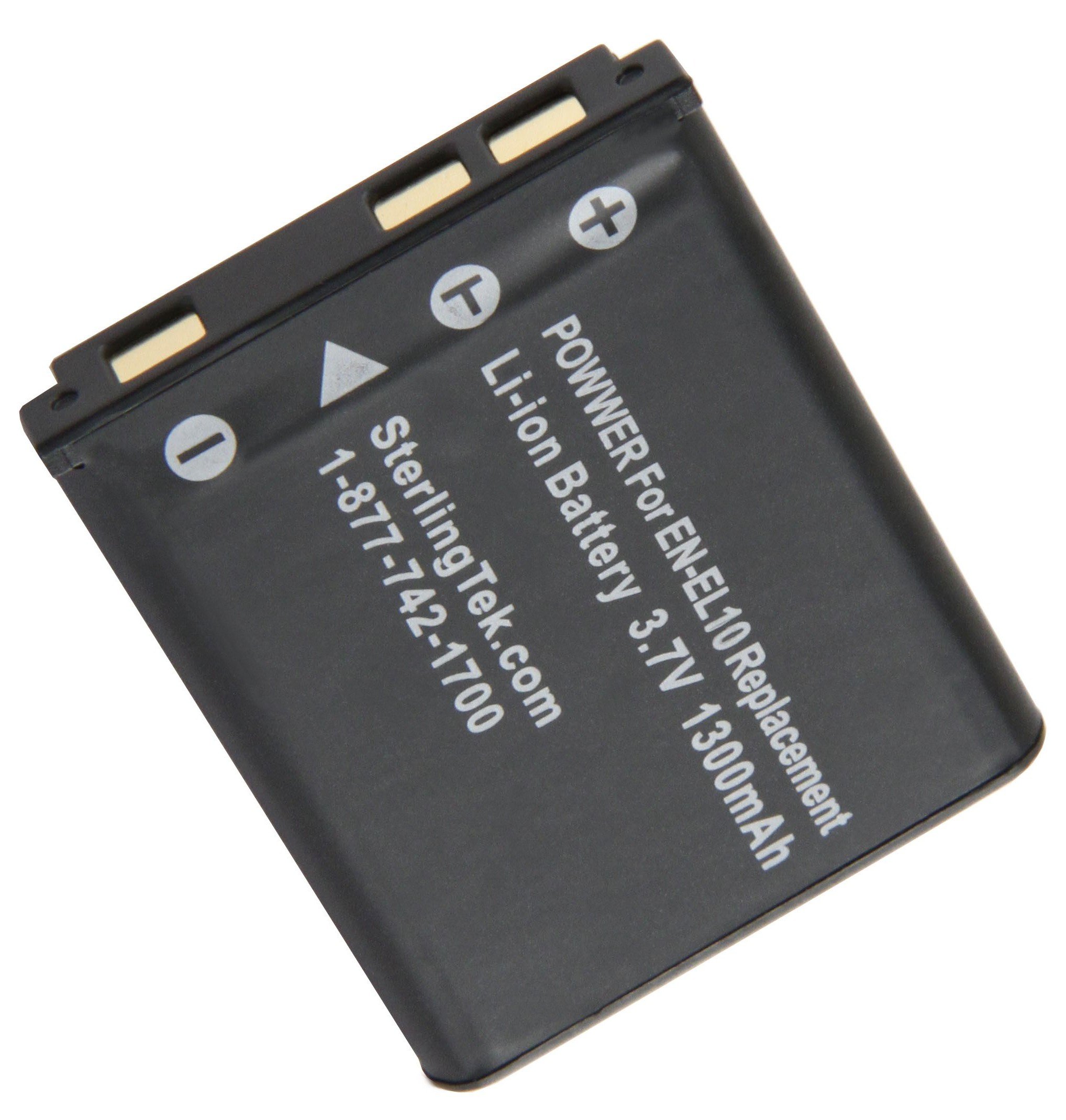STK EN-EL10 Battery for Nikon Coolpix S3000, S4000, S220, S570, S210, S230, S60, S205, S80, S200, S600, S5100, S520, S700, S500, S510