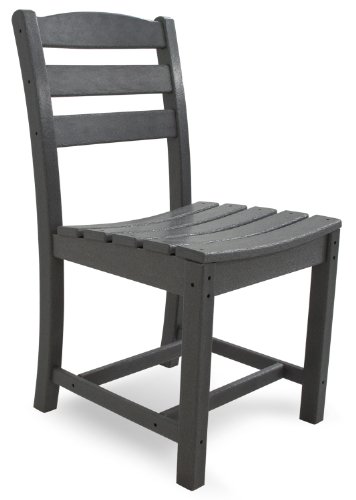 POLYWOOD PWS131-1-GY La Casa Café 7-Piece Dining Set, Slate Grey