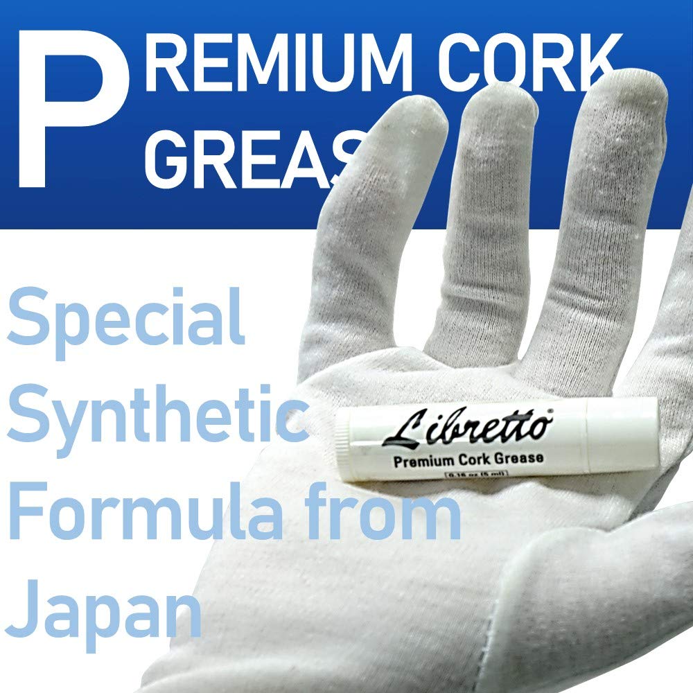 Libretto Alto Saxophone ALL-INCLUSIVE Giftable Care Kit: Mouthpiece Brush + Dust Brush + 2 Microfiber Cleaning Swab + Thumb Cushion + Premium Cork Grease + Reed Case, Handy Case, Extend Life of Sax!