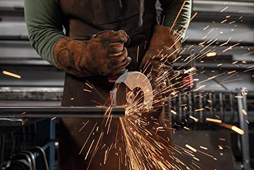 BOSCH TCWX27S450 4-1/2 In. x .045 In. X-LOCK Metal/Stainless Fast Cutting Abrasive Wheel 60 Grit Compatible with 7/8 In. Arbor Type 27A (ISO 42) for Applications in Metal, Stainless Steel Cutting
