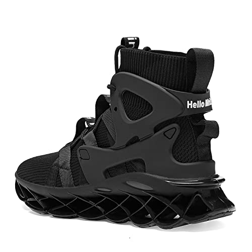 Hello MrLin Men's Running Shoes Non Slip Athletic Tennis Walking Blade Type Sneakers Hip Hop