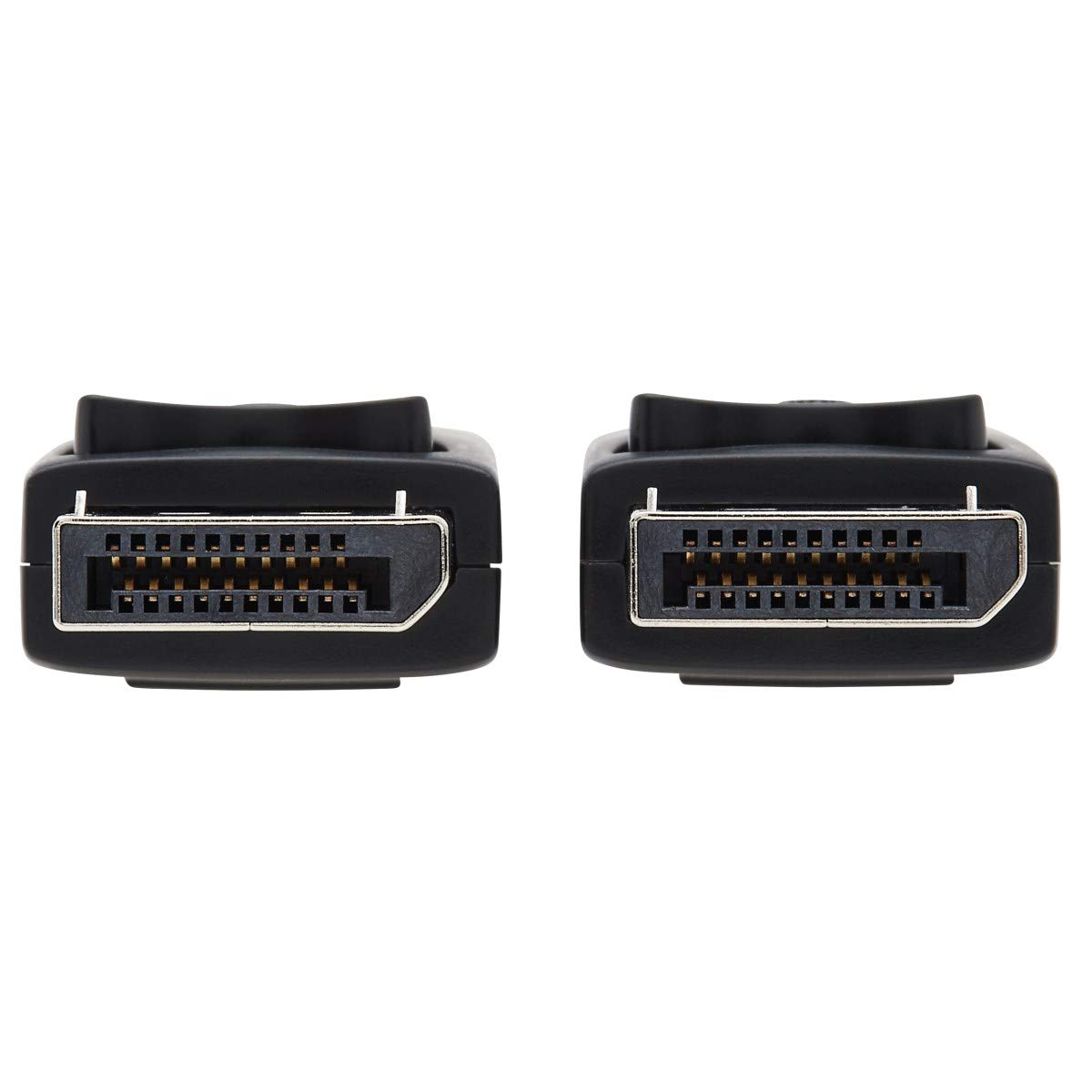 Tripp Lite DisplayPort Cable with Latches (M/M), DP to DP, 4K x 2K, 6-ft. (P580-006), Black, Monitor
