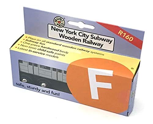MUNI PALS Munipals MP01-110F Wooden Subway F Train NYC MTA Sixth Avenue Local R160 Car