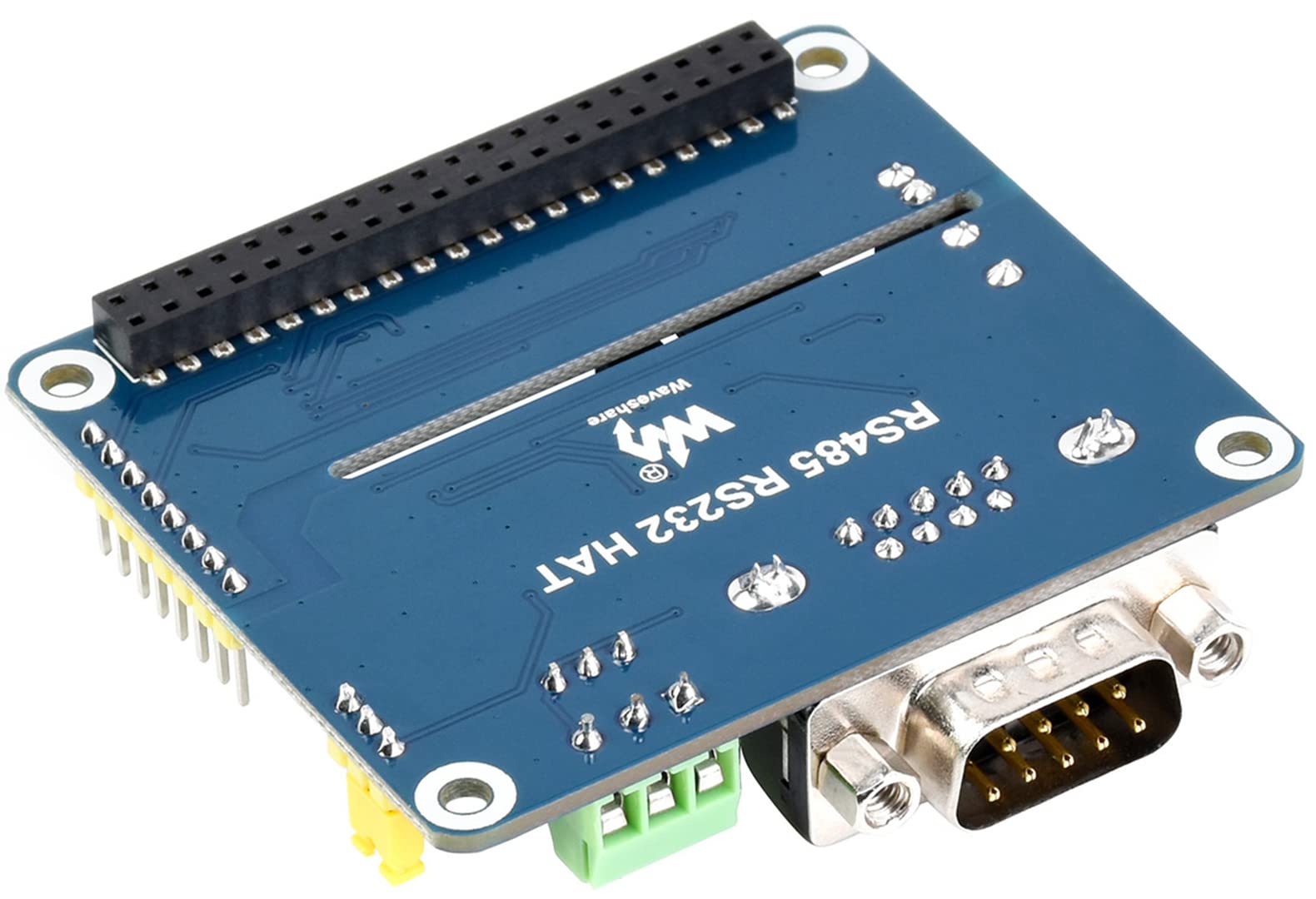 Isolated RS485 RS232 Expansion HAT Board for Raspberry Pi 4B/3B+/3B/2B/Zero/Zero 2 W/Zero 2 WH, SPI Control Onboard Protection Circuits