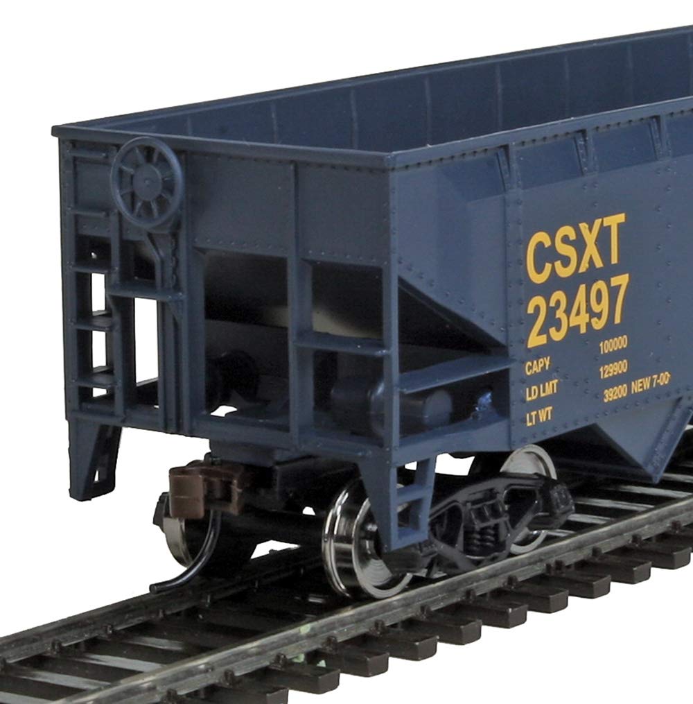Walthers Trainline HO Scale Model Offset Hopper CSX, Model:931-1425