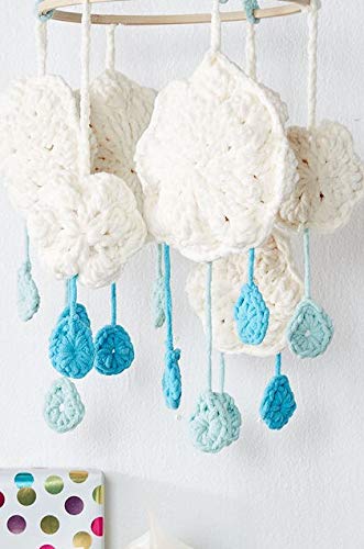 Bernat Baby Blanket Yarn - Big Ball (10.5 oz) - 2 Pack with Pattern Cards in Color (Baby Teal)