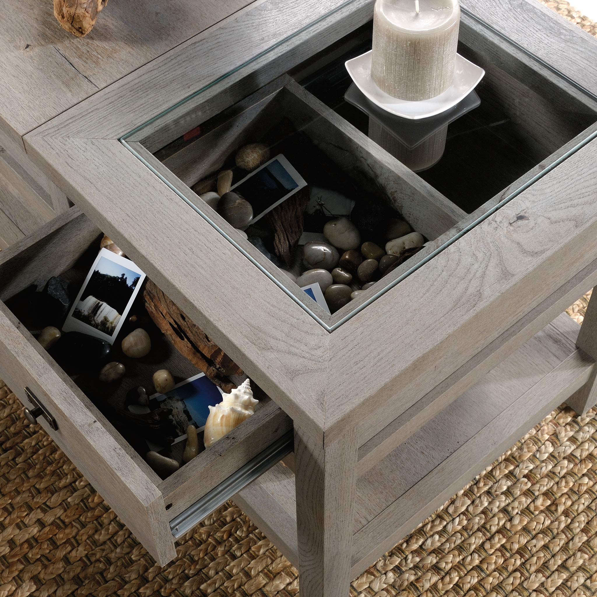Sauder Cottage Road Lift-top Coffee Table, Soft White finish