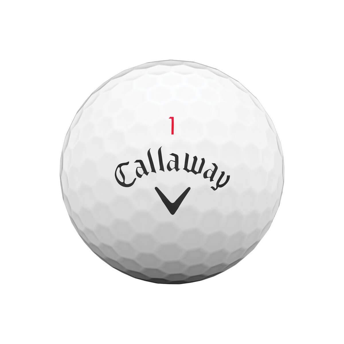 Callaway 2021 Chrome Soft X LS Golf Balls (One Dozen) White