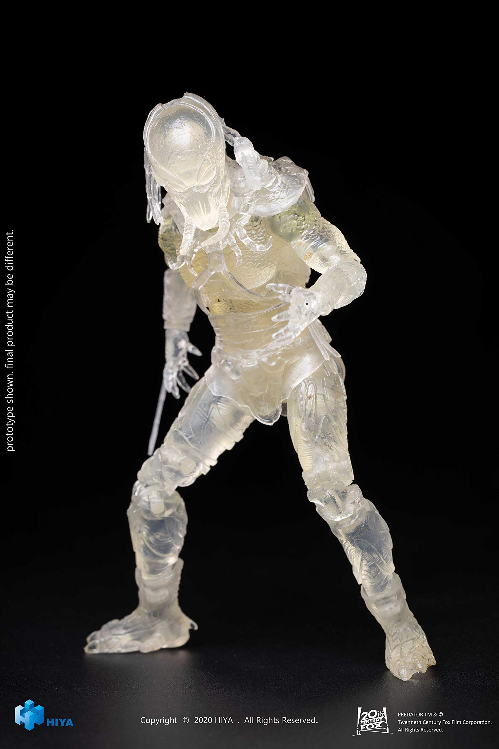 Hiya Toys Predators: Invisible Tracker Predator 1:18 Scale Action Figure, Multicolor