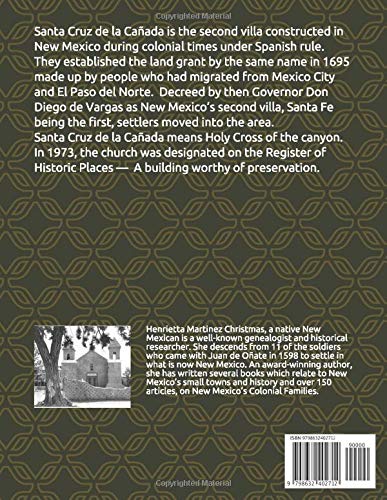 La Misión de la Villa de Santa Cruz de la Cañada, New Mexico Burials 1726-1799