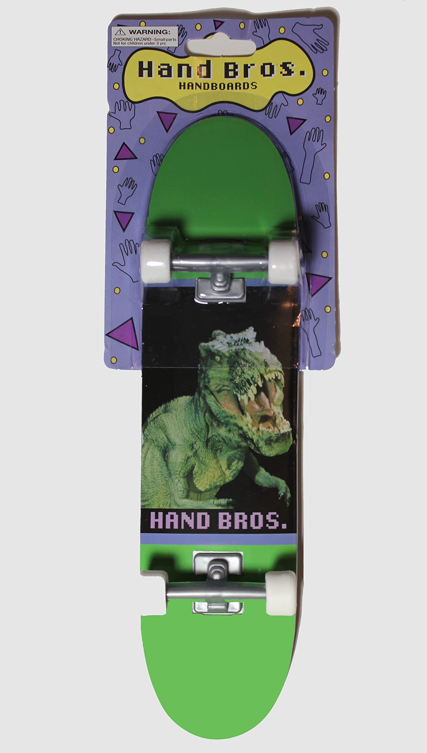 HANDBROS Handboard Skateboard 27cm 10.5 inch Tech Large Finger Board W/Grip 'T REX'