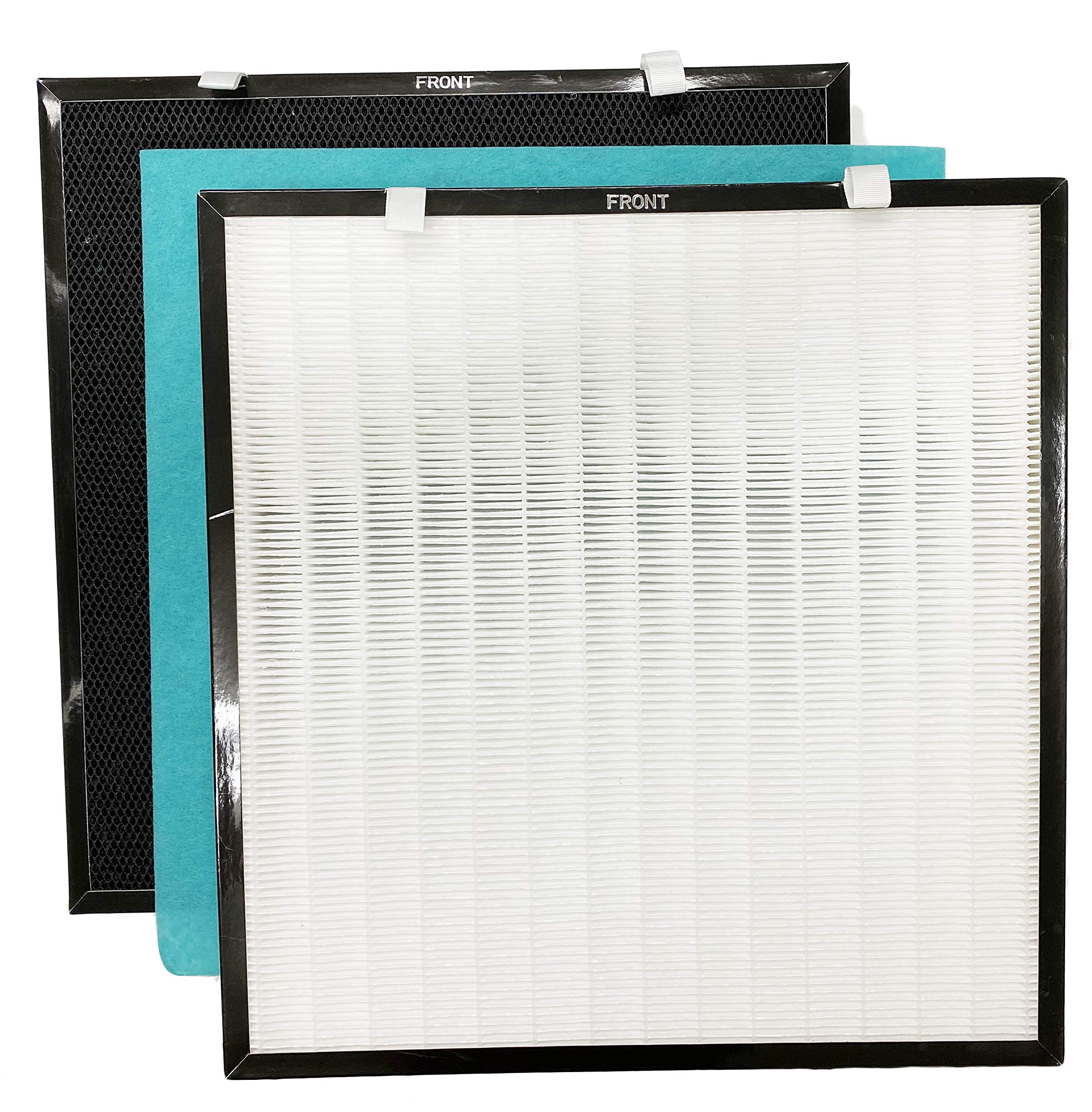 Nispira RFM80 Oran True HEPA/Activated Carbon/Preliminary Filter Set Compatible with Max RFM80 Air Purifier OVHM80. 1 Set