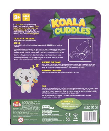 Goliath Koala Cuddles - Take Care of The Talking and Singing Koala to Get Her to Sleep Game,Multicolor
