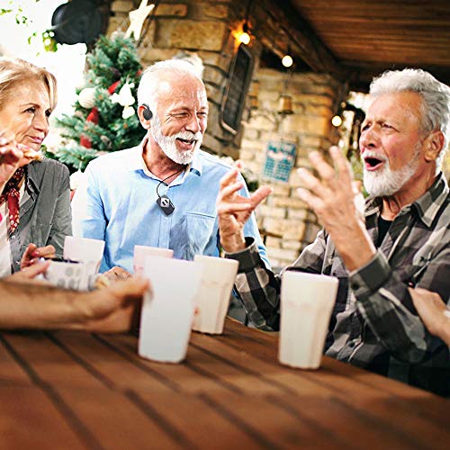 Bonein Hearing Headphones to The Elderly, Hearing Amplifier Rechargeable for Adults and Seniors, Personal Hearing aids for Hard of Hearing(not for everbody)