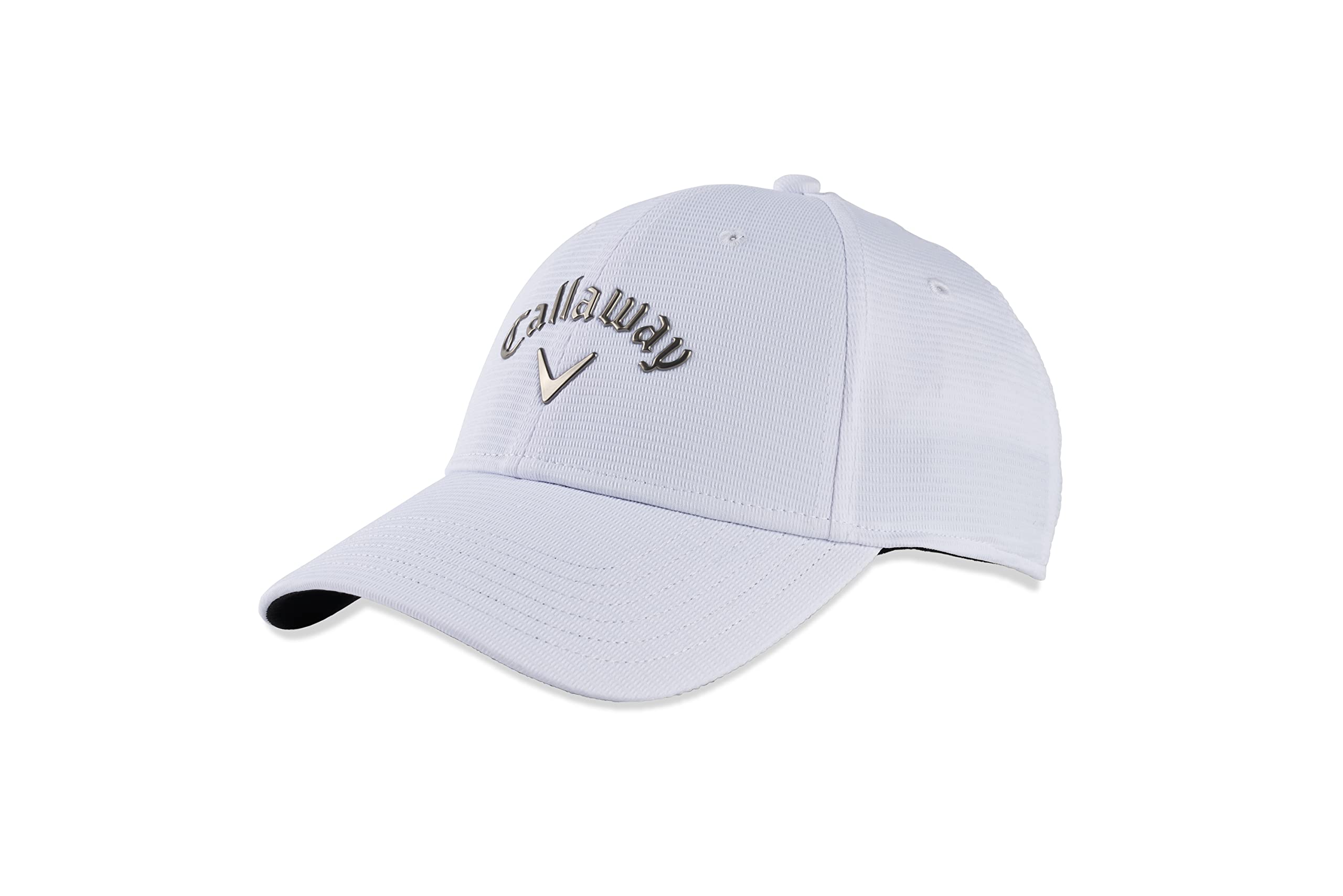 Callaway Golf Women's Liquid Metal Collection Headwear (White/Gunmetal)