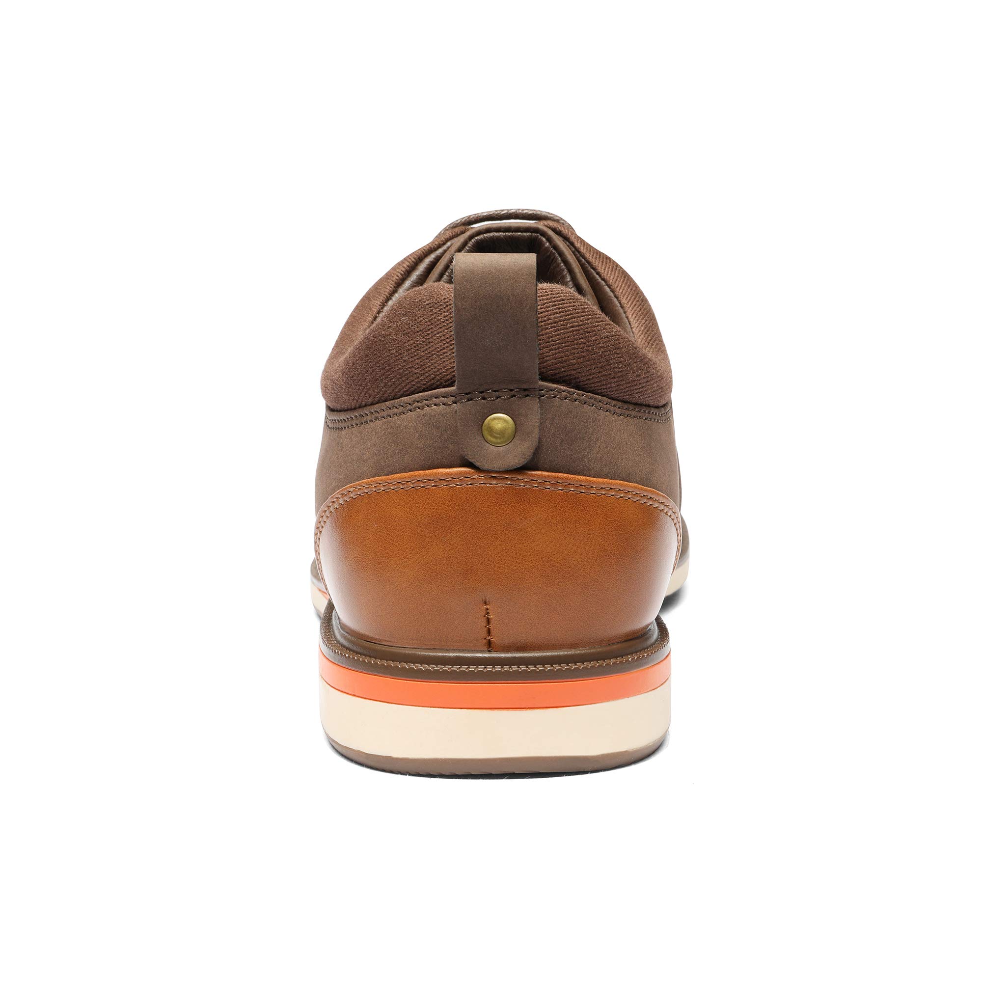 Bruno Marc Men's Brown Dress Shoes Casual Oxford LG19011M 10.5 M US