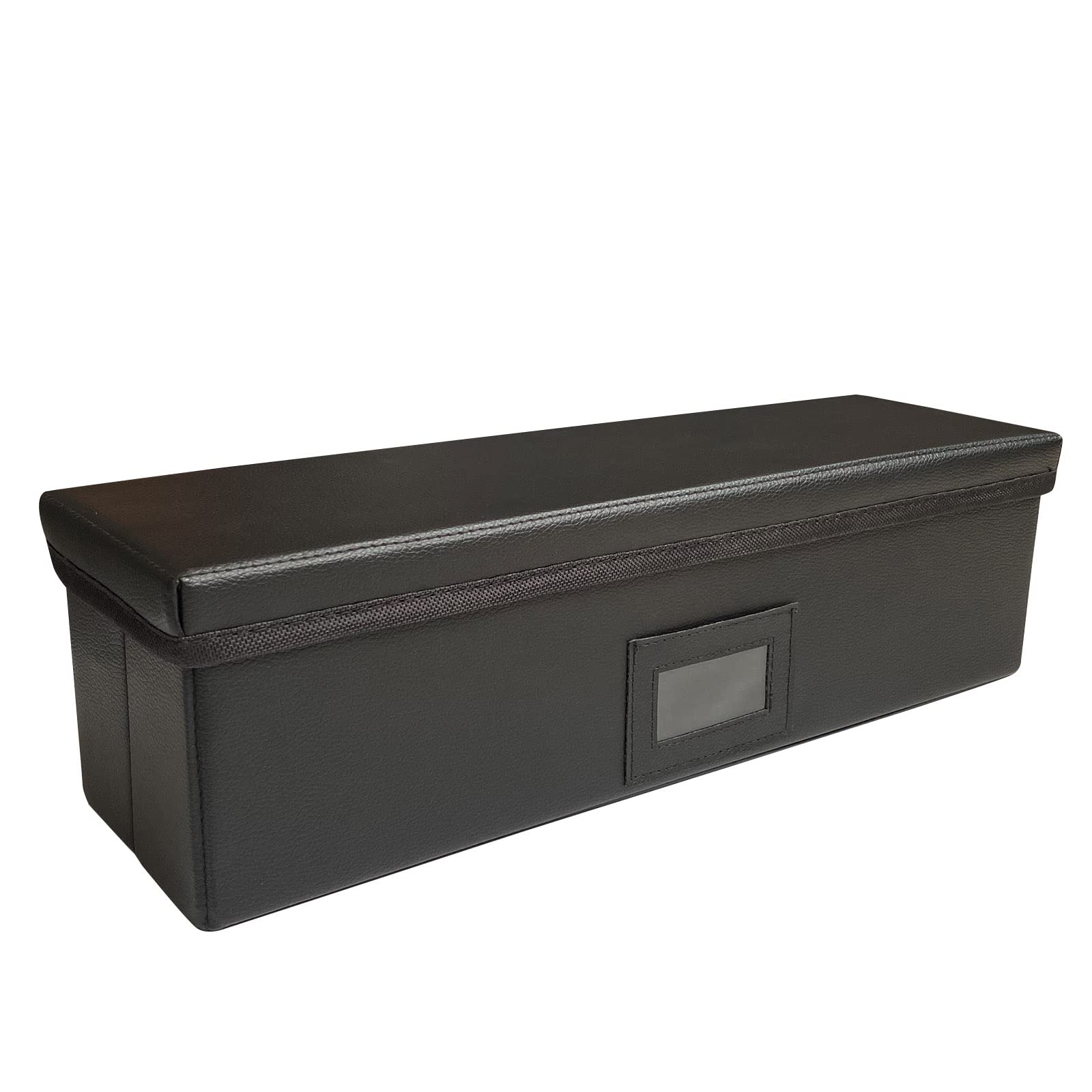 tutata Leather Trading Card Storage Box Toploader Storage Box, Baseball Card Storage Box Card Organizer for MTG TCG CCG LCG Cards and Toploaders and Sleeves