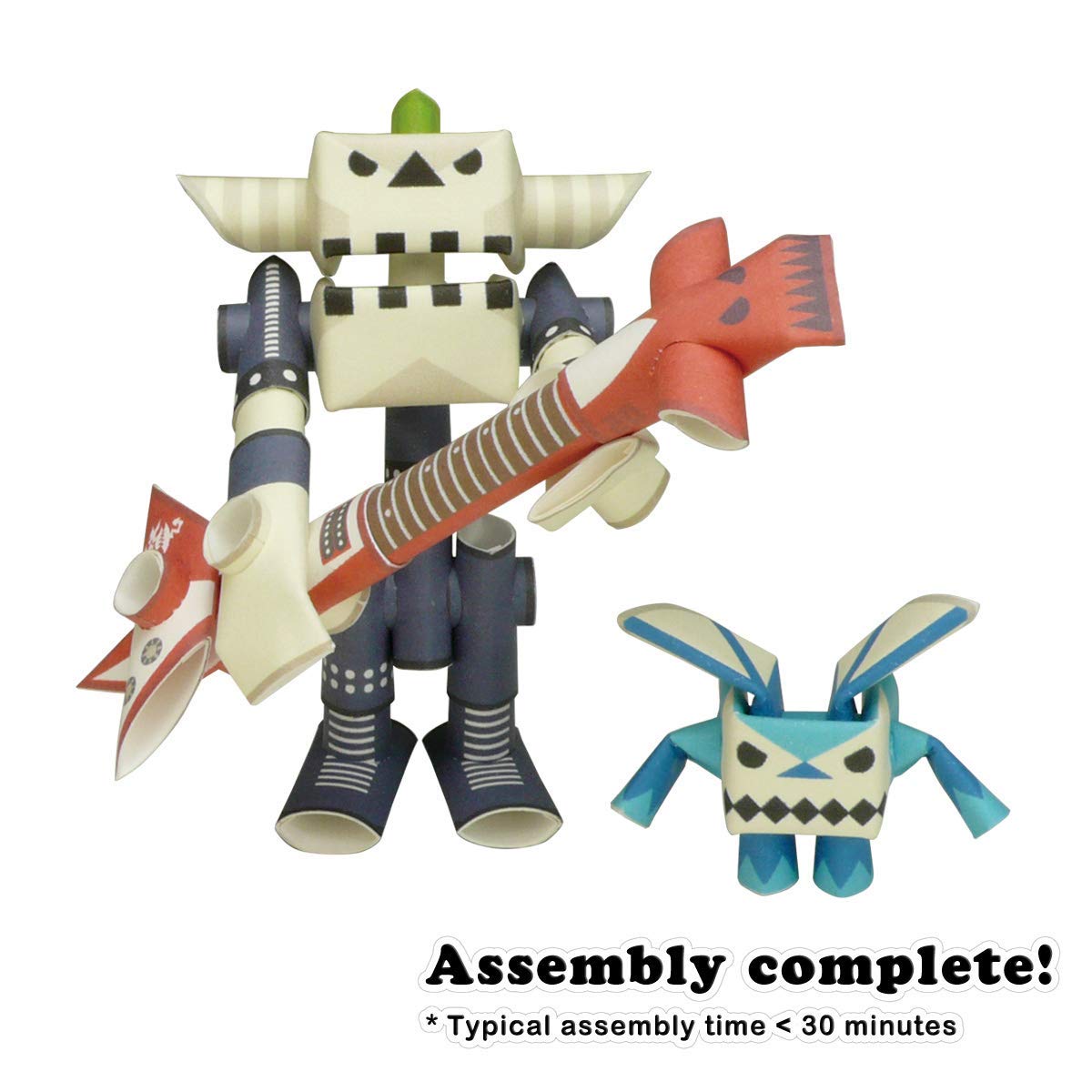 PIPEROID DIY 3D Puzzle Paper Craft Kit Value Pack 3 pcs Set (Rock Stars) - Japanese Arts and Craft Kit for Kids and Adults