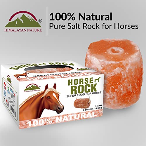 Himalayan Nature Horse Rock Salt, Animal Lick Salt - 8lbs, Elk