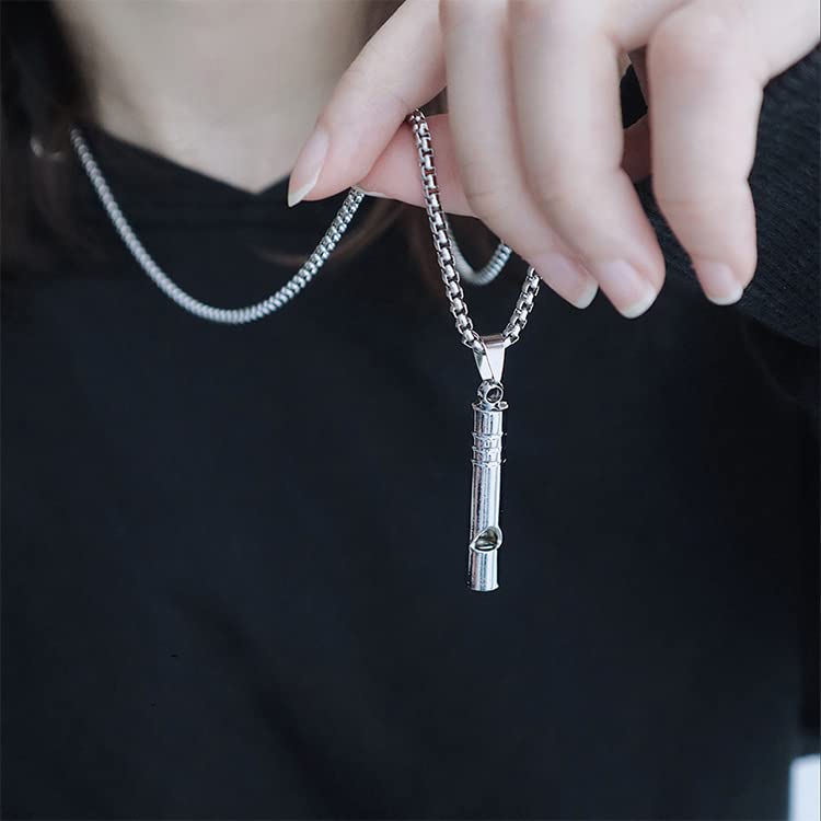 CJIAYUJEW 6 PCS Silver Chain Necklace Men,Emo Punk Goth Chains Necklaces for Womeny2k Chunky Choker Necklace(6PCS)