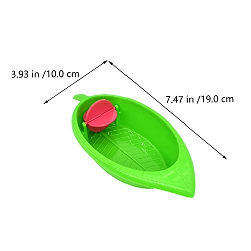 Mipcase Bird Bathtub- Parakeet Bird Bath Shower Tub Indoor Aaccessories for Pet Small Birds Parrots, Green
