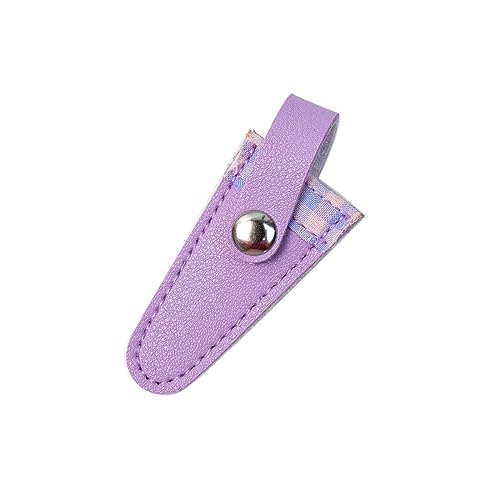 Embroidery Scissors Sheath Color Lattice Scissors Protective Protect Sewing Scissor Sheath Portable Trimming Tool