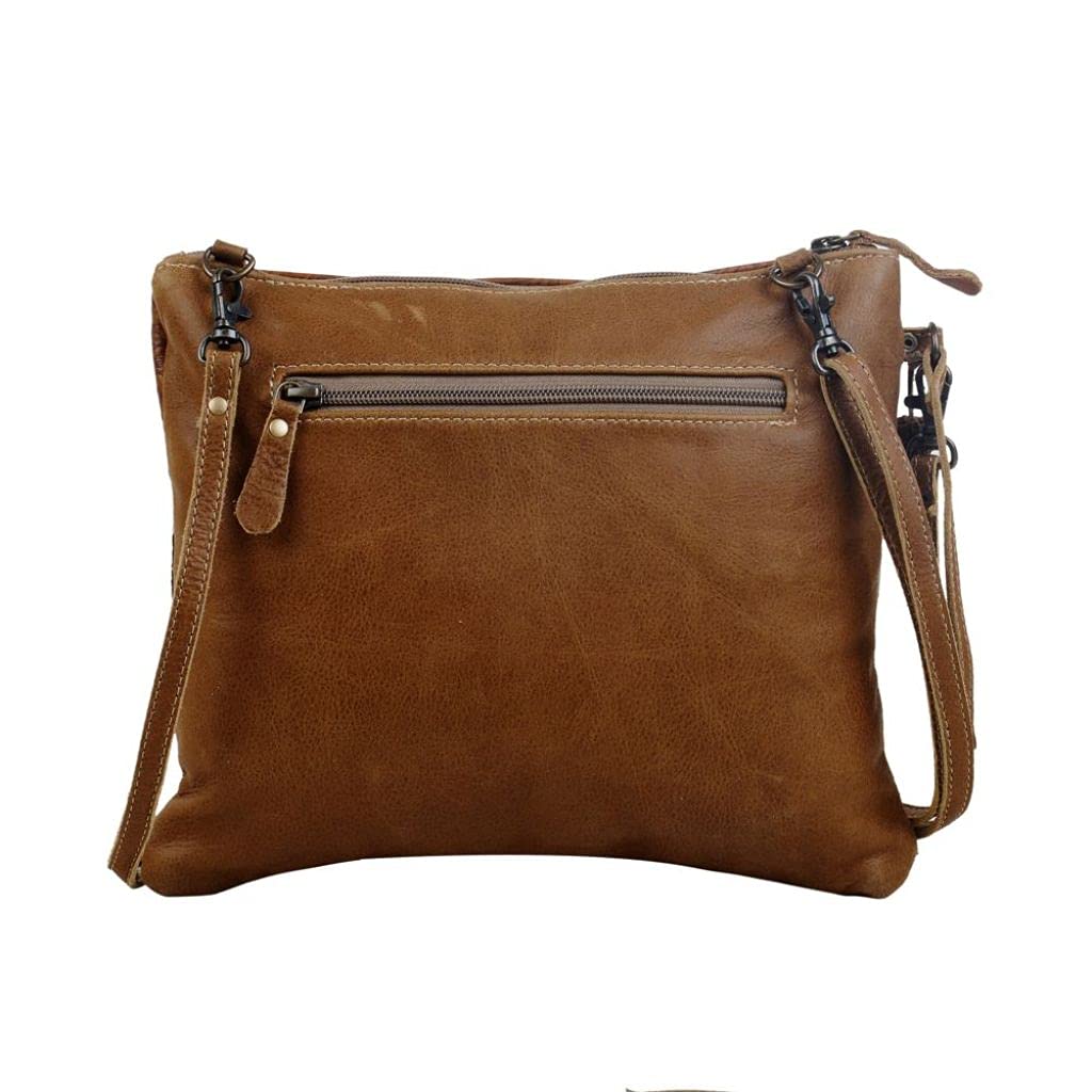 Myra Bag Liminal Cowhide Bag Upcycled Cowhide & Leather S-2837